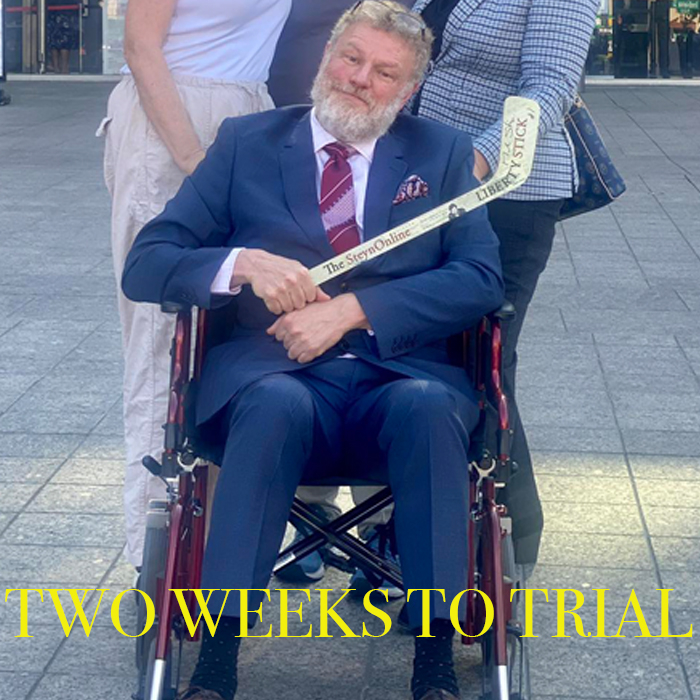 Two Weeks to Trial :: SteynOnline
